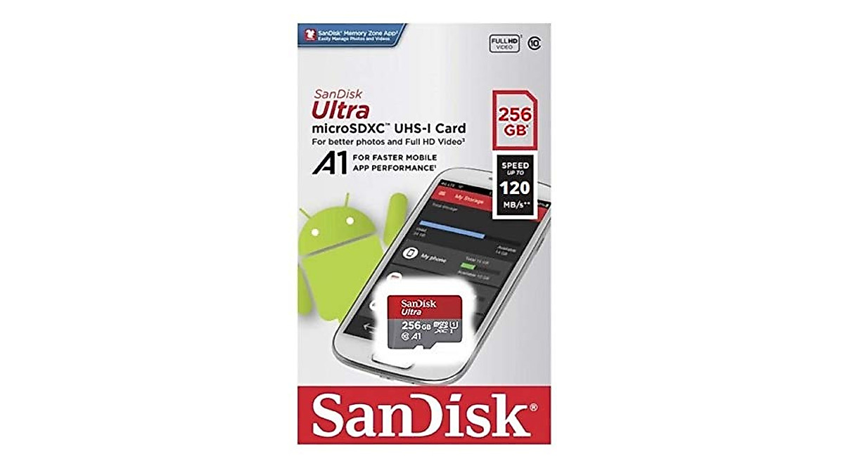 SanDisk Ultra 256GB MicroSD Card for Samsung Tablets | Fast Storage ...