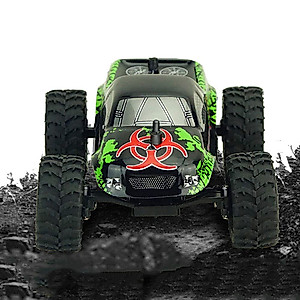 Adepe 2.4Ghz Radio Remote Control Car 1/32 Mini RC Truck High Speed Cross Country Vehicle Drift Racing Model Toy for 3-12 Years Old Children Boys Kids Christmas Birthday Gift