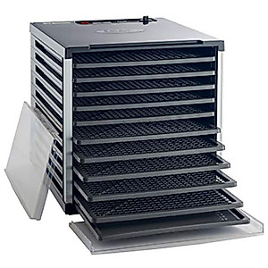 LEM Products 1153 Food Dehydrator (10-Tray), silver