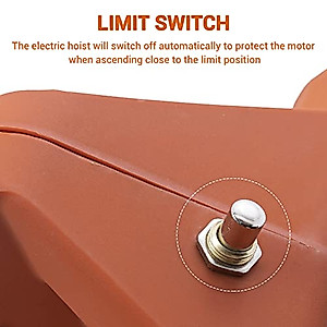 KELELM 3 in 1 Electric Hoist Winch, 1100lbs Portable Power Electric Winch, 1.5KW Winch Crane with Wire and Wireless Remote Control, Overload Protection 25ft Lifting Height for Towing 110V