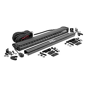 Rough Country 20" Black Series Single Row CREE LED Light Bar - 70720BL
