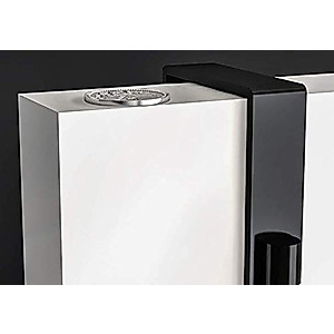 SHIMAJEE 7 Hanger Rack (Set of 2) Over The Door Hanger Rack, Decorative Metal Door Hanger Holder for Coats, Clothes, Hats (Cute Black Cat Set of 2)