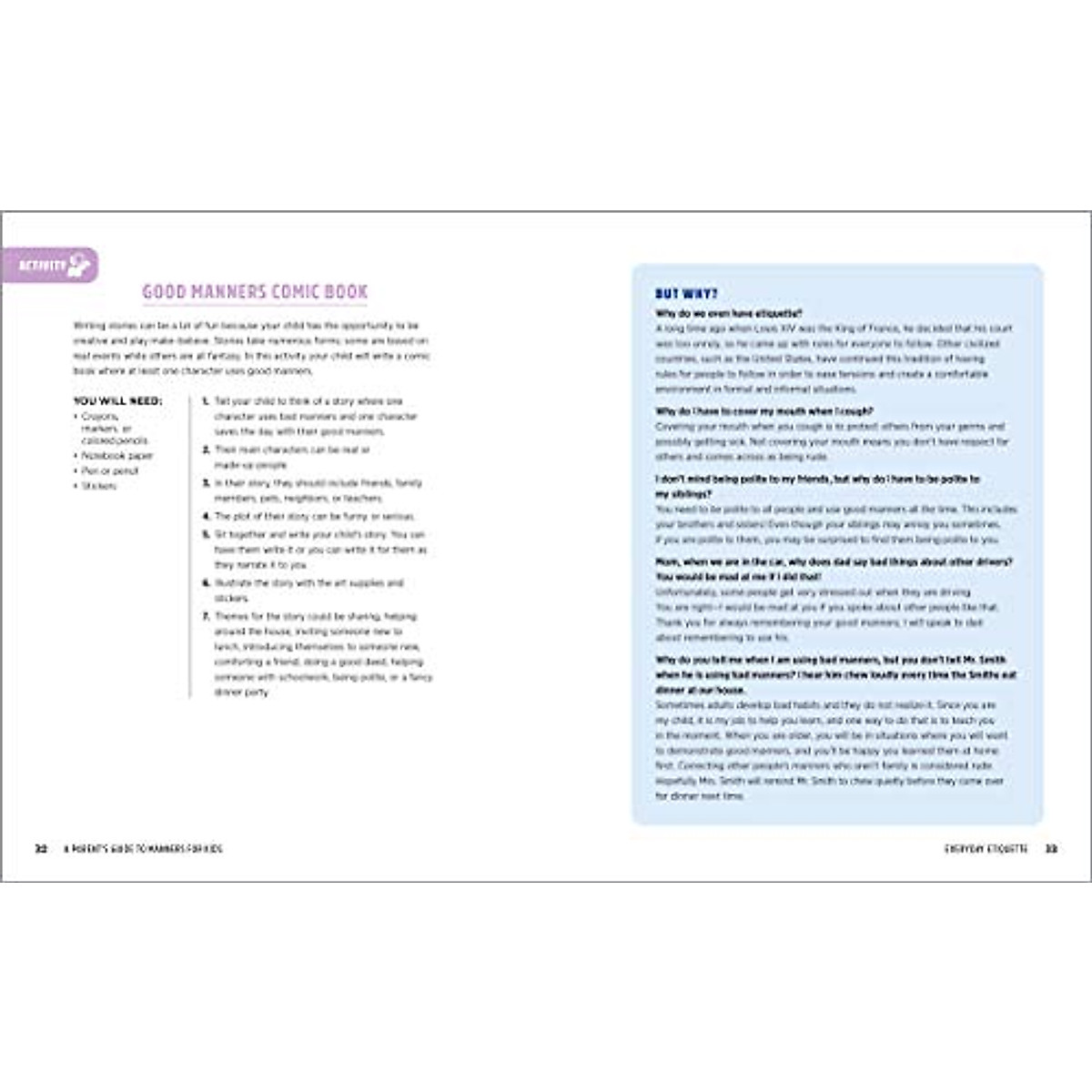 A Parent's Guide to Manners for Kids: Lessons, Games, and Activities for Home, School, and Beyond