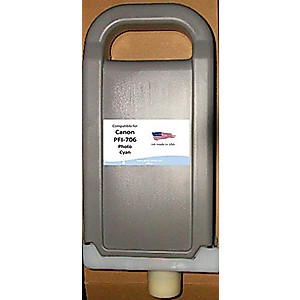 Non-OEM Compatible Canon PFI-706PC Cartridge - Photo Cyan