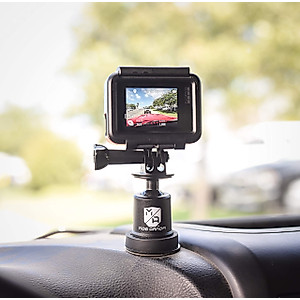 Mob Armor Action Camera Bundle - Content Creator Essentials for Camera Car Mount, Camera Holder for Road Adventures, Action Camera Accessories (Claw, Magnetic Mounts & Steel Discs w/Nylon Case)