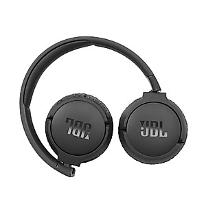 JBL TUNE 660NC Wireless On Ear Active Noise Cancelling Headphone Bundle with gSport Hardshell Case (Black)