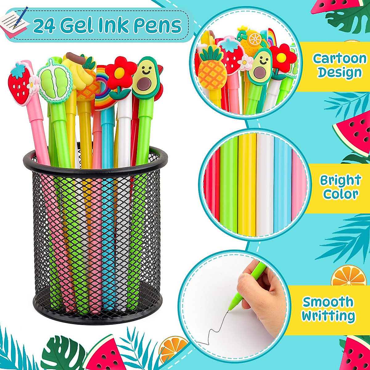 Mepmela Stationery Party Favors, 24pack Stationery Party Supplies for Kids, Birthday Goodie Bag Stuffers Christmas Classroom Gifts for Kids Bulk Christmas Class Gifts for Students