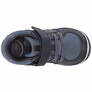 Stride Rite Boy's SRT Wes Sneaker, Blue, 8 X-Wide Toddler