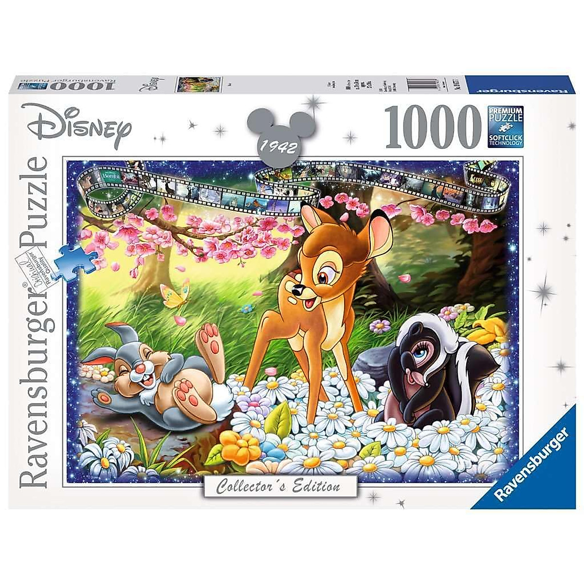 Ravensburger Disney Bambi Collector's Edition - 1000 Piece Jigsaw Puzzle for Adults | Unique Softclick Technology | Premium Quality Pieces | Ideal Gift for Puzzle Enthusiasts