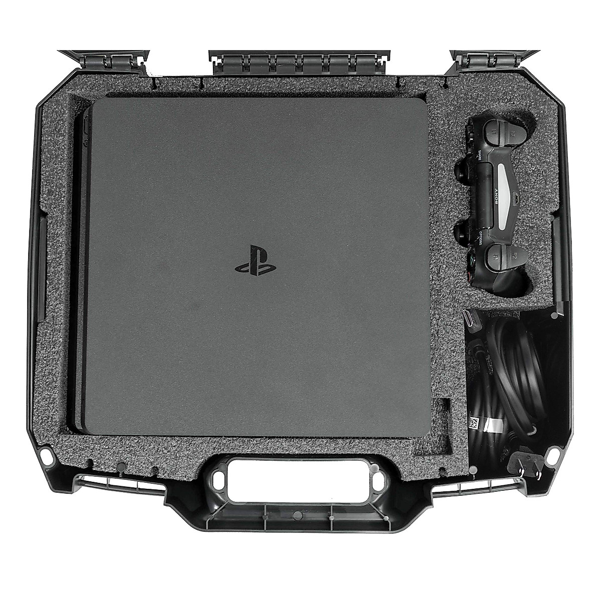 Case Club Case fits Playstation 4 / PS4 Slim in Pre-Cut Carry Case
