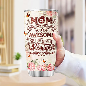 Best Mama Ever, Tumbler 20 Oz With Lid And Straw, Mama Bear Gifts, Mom Day Handle For Mother Mothers Women Funny Insulated Cups Tumblers Coffee
