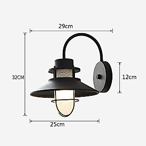 Illumination Outdoor Wall Light Retro Ballast Terrace Door Wall Light Garden Exterior Wall Waterproof Outdoor Waterproof Garden lamp Home Garden Light