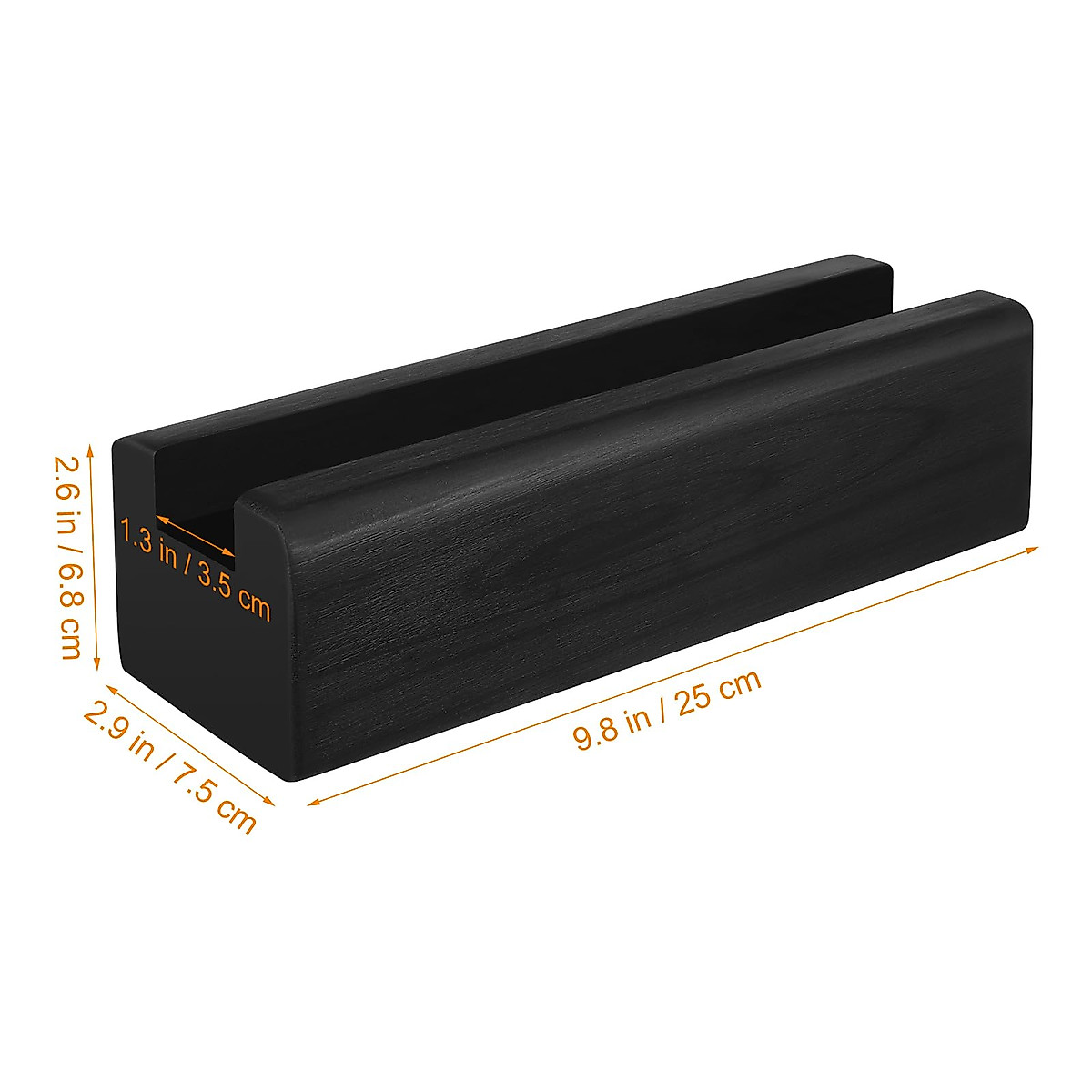 Housoutil Full Body Mirror Stand, Wooden Artwork Racks Full Length Mirror Holders Wood Display Mount Display Support Bases Floor Mirror Bracket for Home Office Bathroom