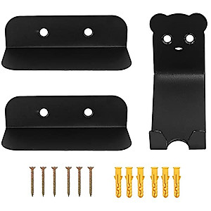 EYPINS Bike Wall Mount Set,Bicycle Storage Rack,Indoor Bike Storage,1Set Bike Hanger Bicycle Wall Mounts,Cycling Pedal Storage Stand,Horizontal Wall Mount Bike Rack