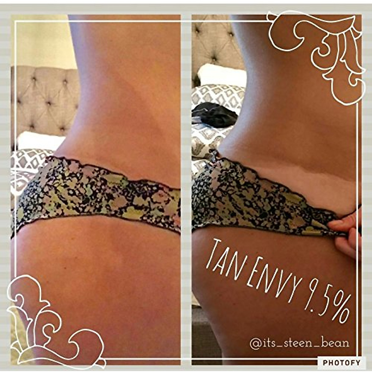 Tan Envy European Blend Dark 11.5% DHA Sunless Airbrush Spray Tanning Solution 32 oz