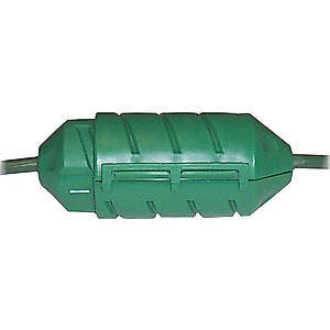 Dr. Heater DR218-1500W Greenhouse Garage Workshop Infrared Heater, 1500-watt & Farm Innovators INC Model CC-2 Connect Water-Tight Cord Lock-Green, Pack of 1