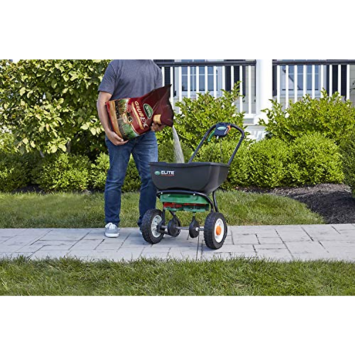 Scotts GrubEx1 - Grub Killer for Lawns, Kills White Grubs, Sod Webworms and Larvae of Japanese Beetles & More, Lawn Treatment for Season Long Grub Control, Treats up to 10,000 sq. ft., 28.7 lb.