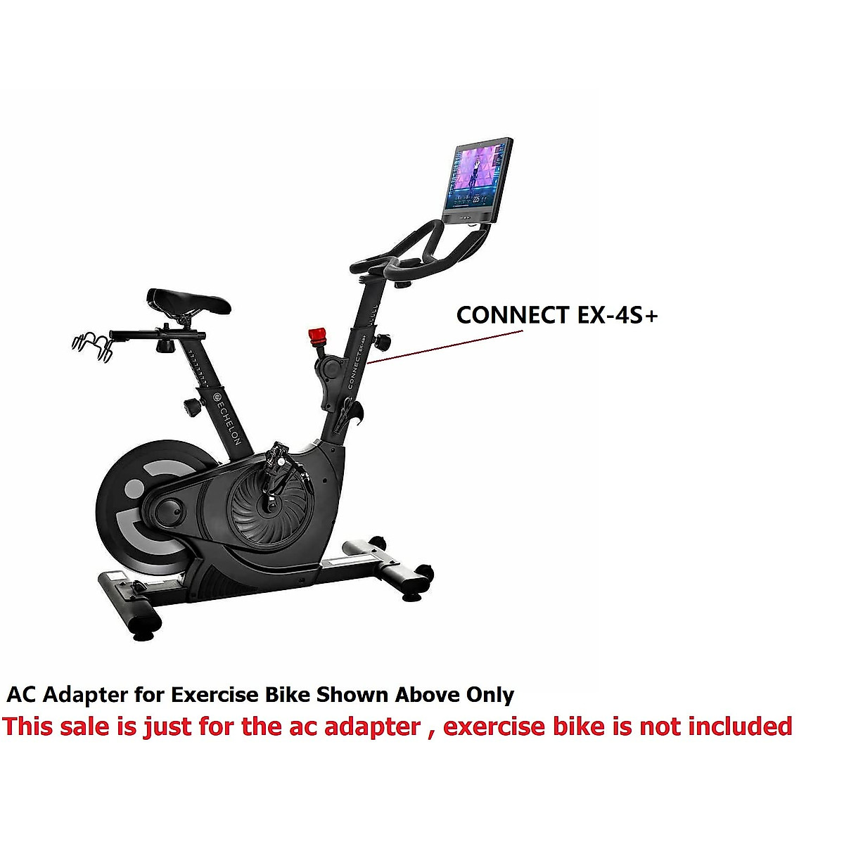 PowerTech Supplier AC Adapter Compatible with Echelon Connect EX-4S+, ECHEX-4S-15C Exercise Bike