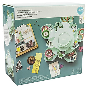 We R Memory Keepers 0633356605652 Bloom Storage Storage & Decor-Mini-Mint