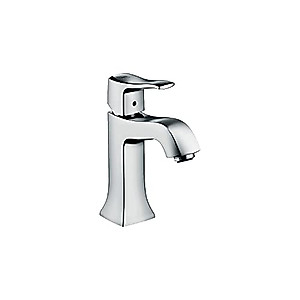 hansgrohe Metris C Classic Replacement Easy Clean 1-Handle 1 7-inch Tall Bathroom Sink Faucet in Chrome, 31075001
