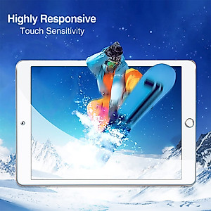 ProCase 2 Pack Screen Protector for 9.7" iPad 6th 5th / iPad Pro 9.7 2016 / iPad Air 2 / iPad Air 1, Tempered Glass Film Guard for iPad 6 5 2018 2017, iPad Air 2nd 1st 2014 2013