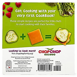 ChopChop I Made This! Snacks Board Book - First Cookbook for Toddlers; Healthy, Easy Snacks for Young Children Learning About Cooking and Healthy Habits (Chopchop Family)
