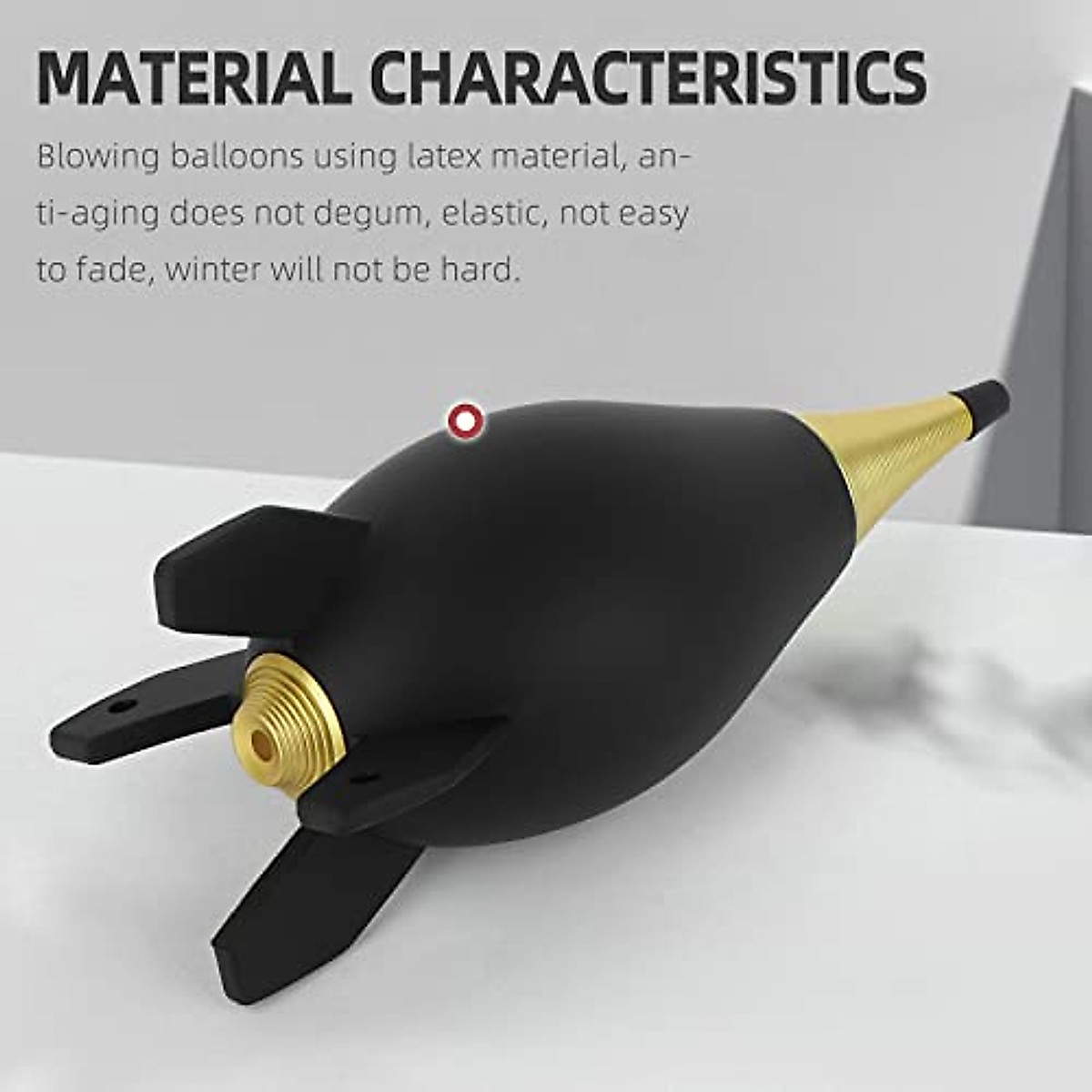 RUNJRX Rocket Air Blower Dust Blaster for Camera Lens Digital SLR Laptop Keyboard