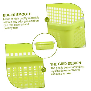 Toy Storage Basket Pp Child Desktop Basket To Weave