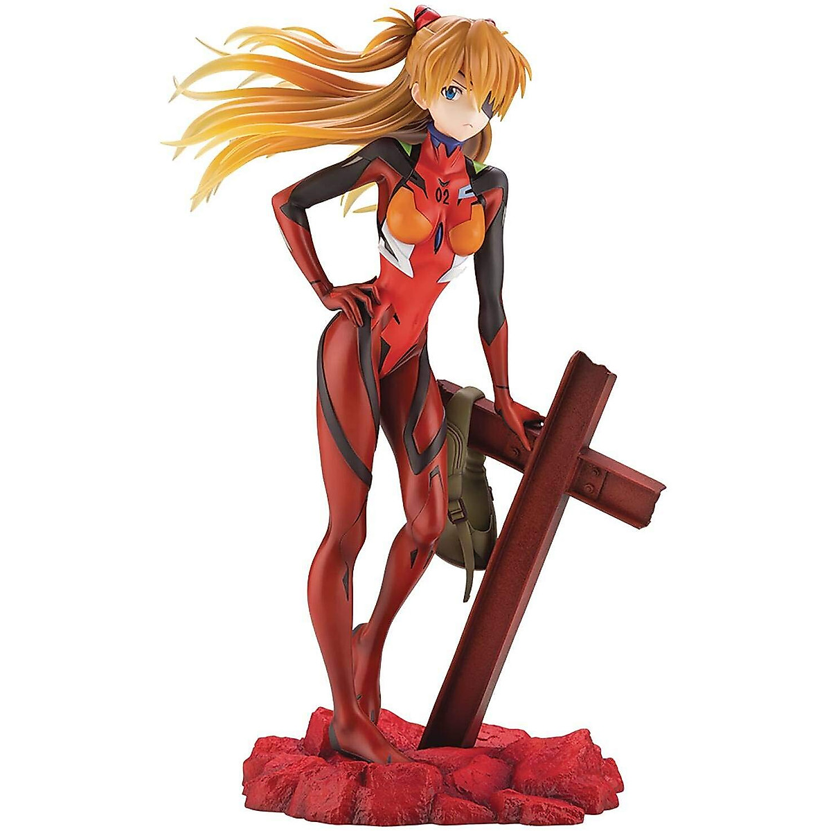 Kotobukiya Evangelion 3.0: Asuka Shikinami Langley PVC Statue, Multicolor