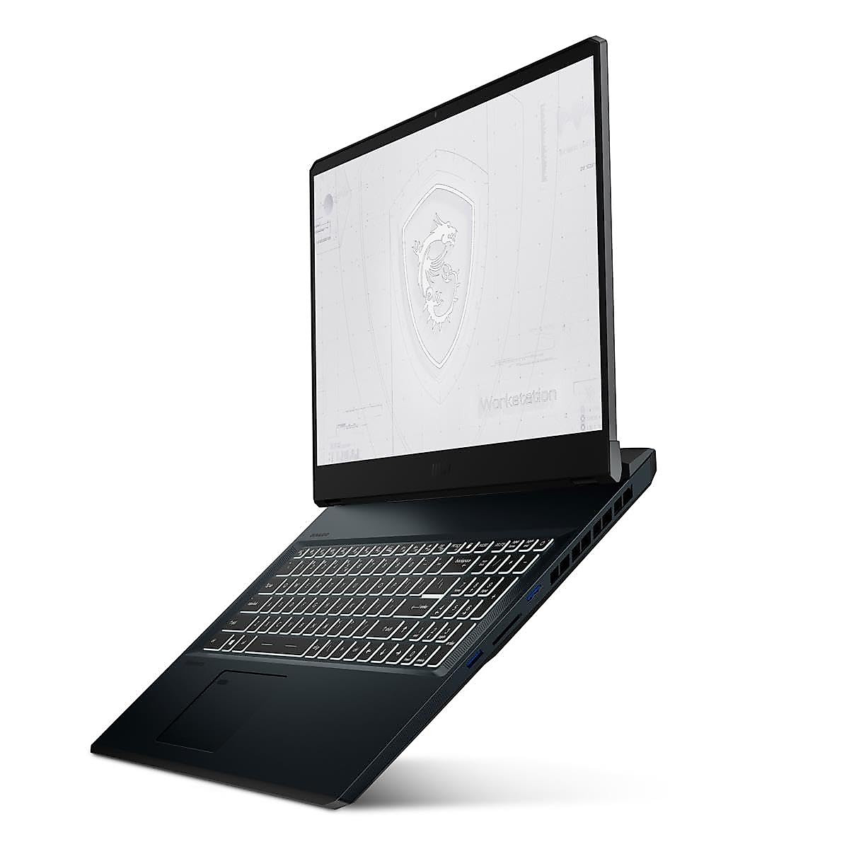 MSI WE76 11UK FHD Mobile Workstation Intel Core i7-11800H Quadro RTX A3000 32GB RAM 1TB NVME SSD WIN10 Pro TPM2.0 Fingerprint 3 Year onsite Warranty
