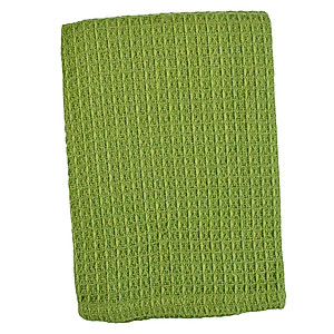 DII Heavy Duty Kitchen Towels Collection Long Lasting Quality, Dish Cloth Set, Holiday Waffle, 6 Piece