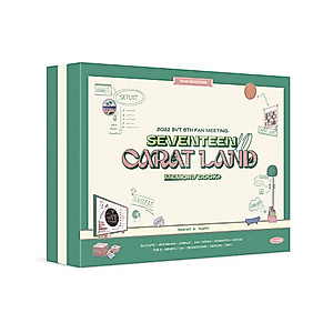 SEVENTEEN - 2022 SVT 6TH FAN MEETING 〈SEVENTEEN in CARAT LAND〉 MEMORY BOOK+DVD