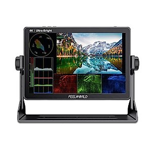 FEELWORLD LUT11 10.1 Inch Video Monitor,Ultra High Bright 2000nit Touch Screen DSLR Camera Field Monitor,4K HDMI,1920X1200 IPS Panel
