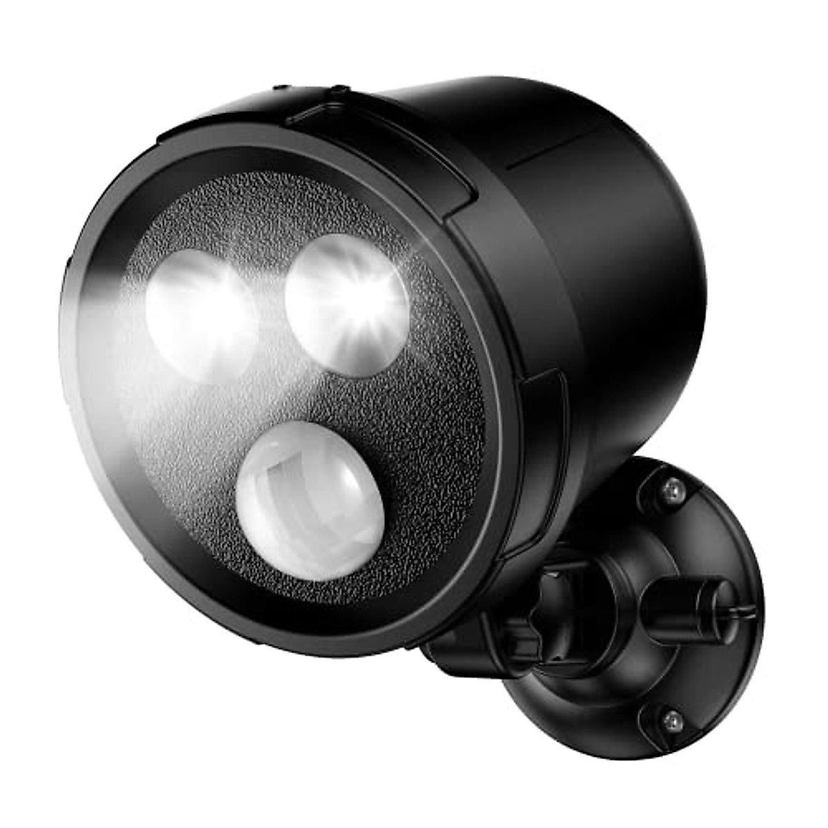 Pwysara LED Outdoor Spotlight - 300 Lumen Battery Operated Motion Sensor Light - Waterproof Outdoor Security Light - Outdoor Spotlight for House, Garage, Yard & Garden Path