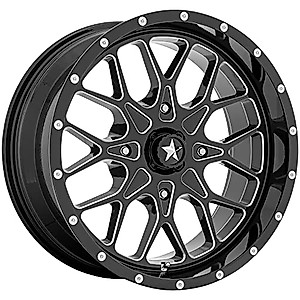 MSA Offroad Wheels MA45 16X7 4X156 G-BLK MACH 10MM - M45-06756
