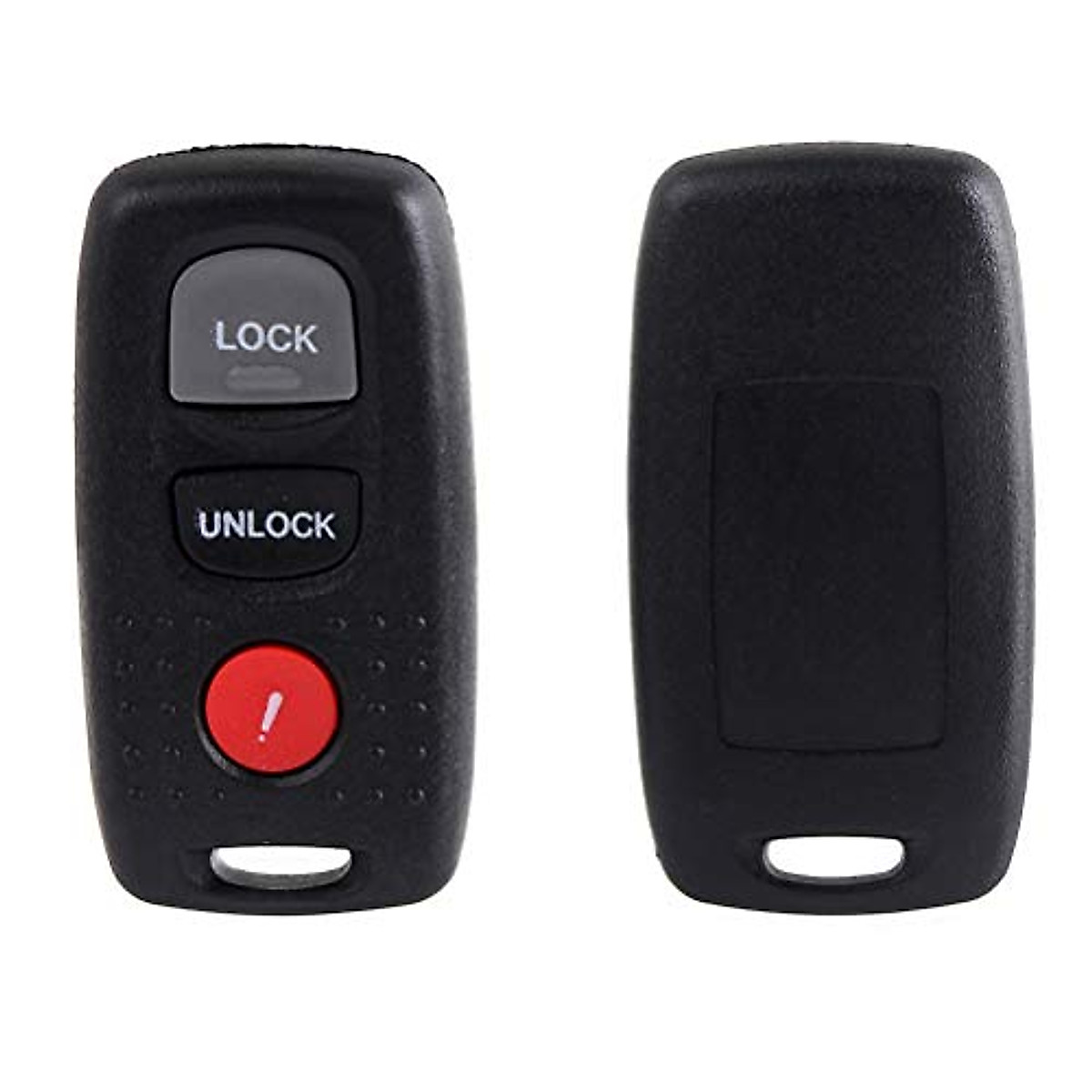 OCPTY 1 X Flip Key Entry Remote Control Key Fob Transmitter Replacement for Mazda 3 6 41846 3 Buttons