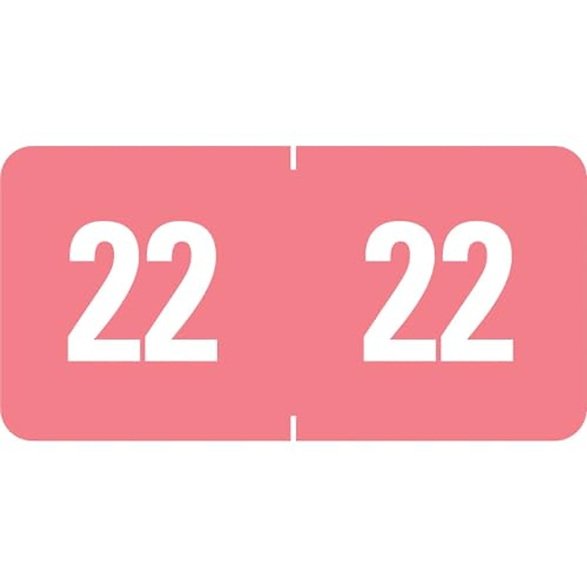 Smead, SMD67922, ETS Color-Coded Year Labels, 250 / Pack, Pink