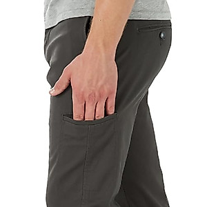 Lee Men's Extreme Motion Canvas Cargo Pant Shadow 34W x 32L