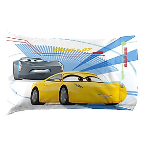 Jay Franco High Tech Twin 3 Piece Sheet Set, Cars Red