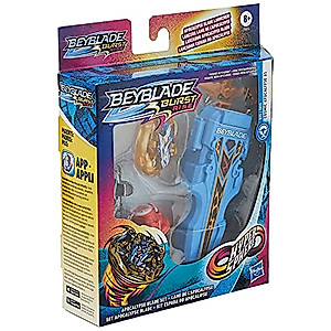 Beyblade Burst Rise Hypersphere Apocalypse Blade Set -- Right/Left-Spin Launcher with Right-Spin Battling Top Toy, Ages 8 and Up