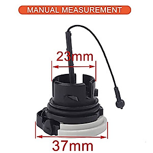 Hipa Fuel Cap Oil Cap for STHIL MS210 MS230 MS240 MS250 MS250C MS260 MS340 MS360 MS360C MS200 MS192T 021 023 024 025 026 034 036 Chainsaw Replace 0000-350-0525