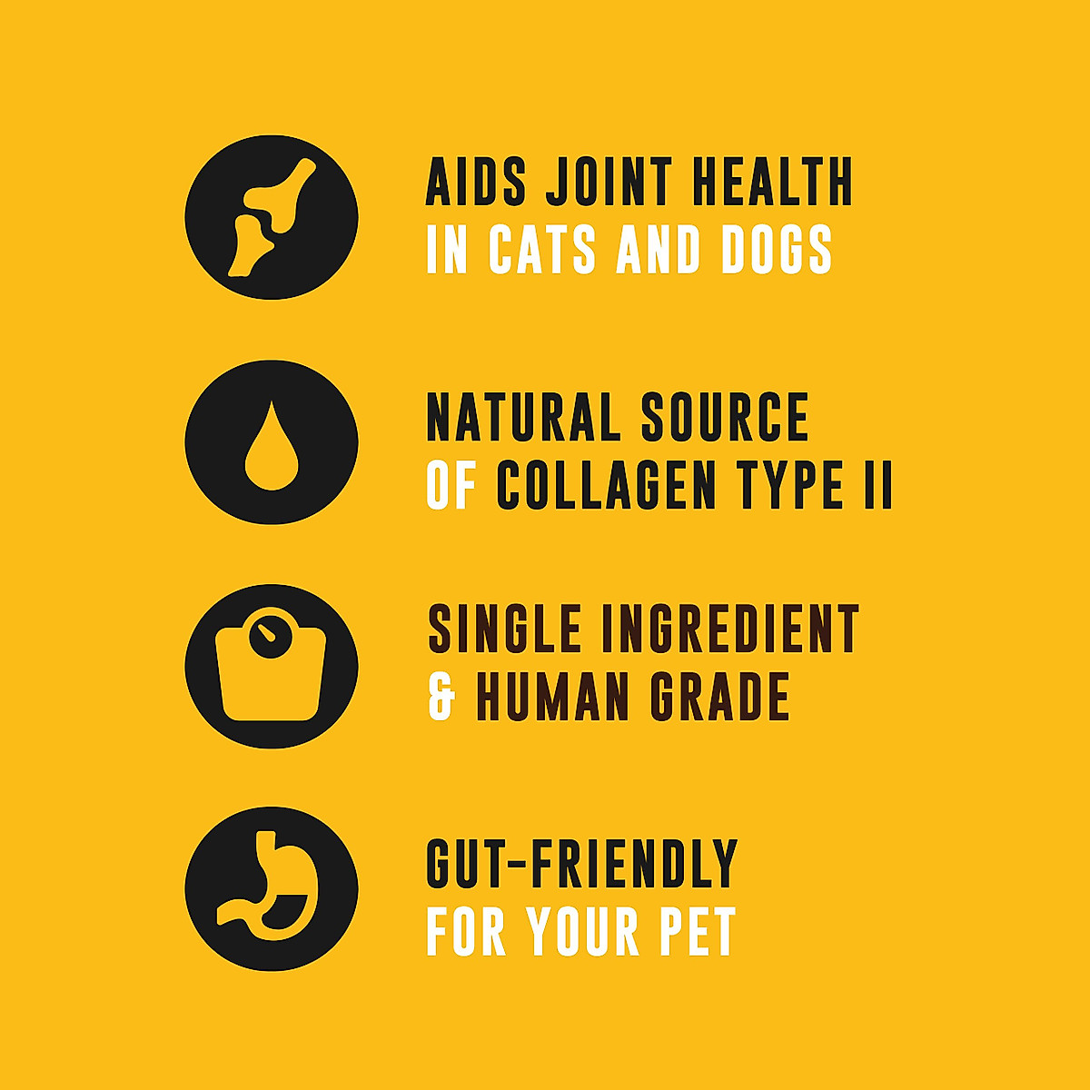 8oz Chicken Bone Broth Powder for Dogs and Cats – Premium Human Grade Chicken Broth Topper for Picky Eaters –Supports Joints and Gut Health – Bone Broth for Cats - Dog Food Toppers For Dry Food