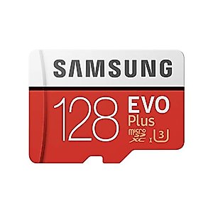 Samsung Evo Plus 128GB Micro SD SDXC Class 10 Memory Card U3 100MB/S (MB-MC128HA APC)