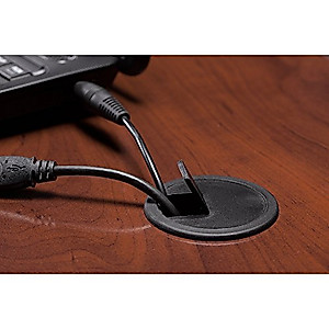 Bush Business Furniture Series C Elite 60W x 43D Right Hand Bowfront Desk Shell with 36W Return in Hansen Cherry