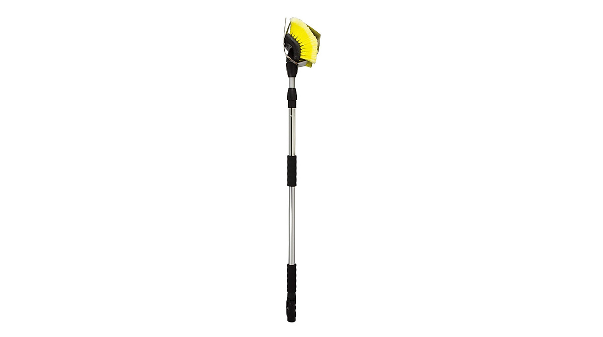 Carrand 93097 Car Wash Brush with 71" Extension | Soft Bi-Level Head
