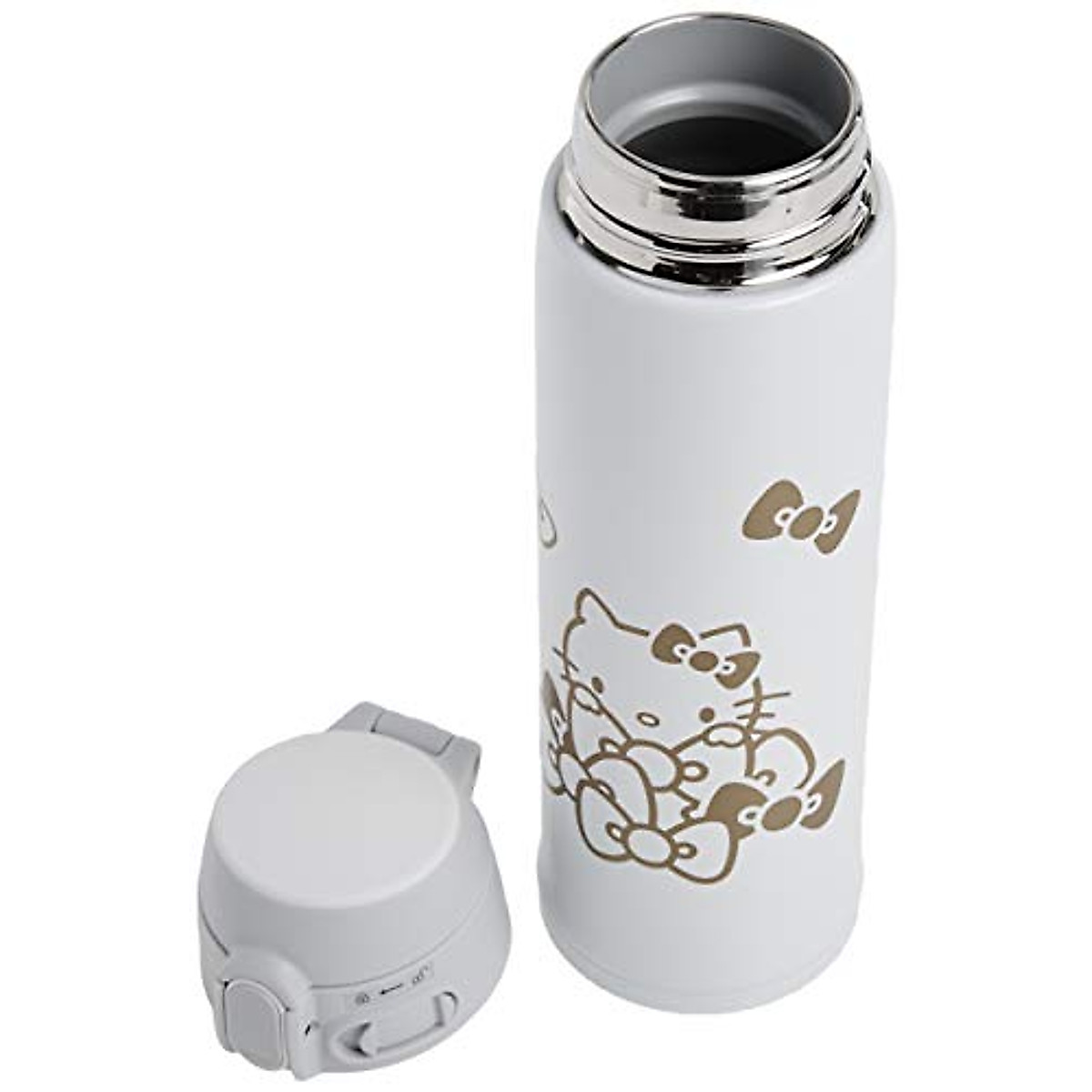 Zojirushi SM-TA48KTWA Stainless Steel Vacuum Insulated Mug, 16-Ounce, Hello Kitty White