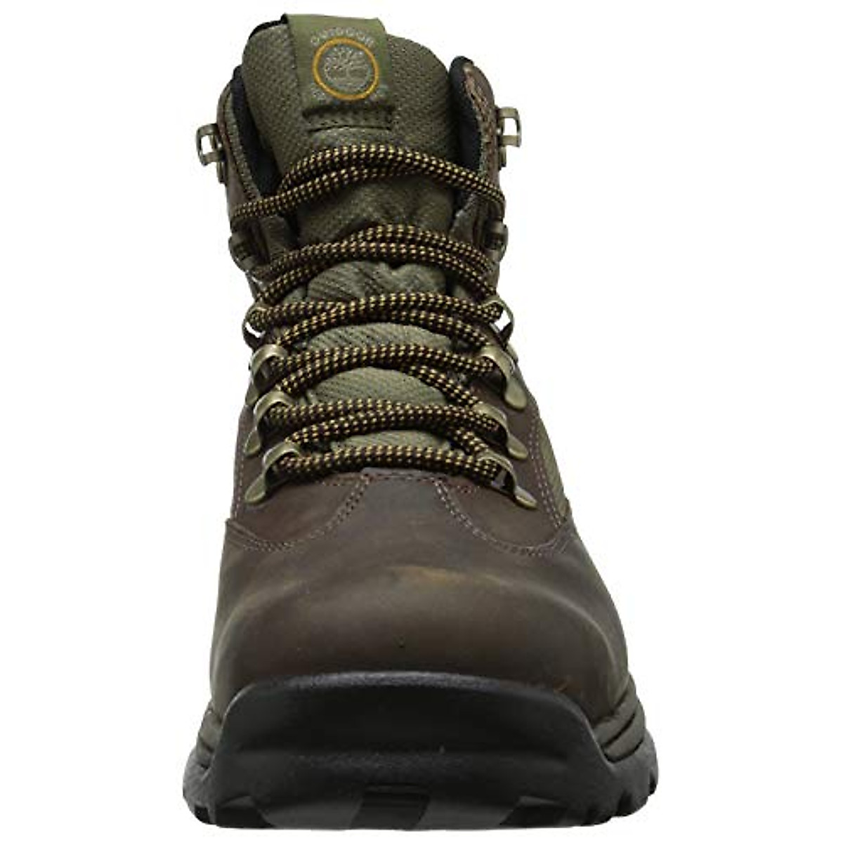 Timberland Men's Chocorua Trail Mid Waterproof Hiking Boot, Brown/Green, 12 D - Medium