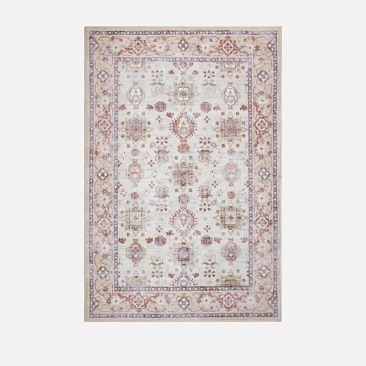 Area Rugs for Living Room Non Slip Bedroom Rugs Machine Washable Carpet Stain Resistant Home Decor Low Pile