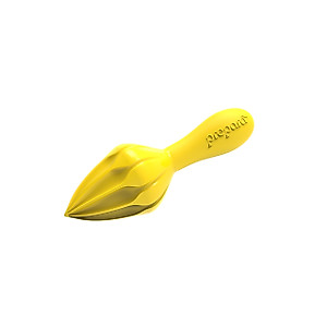 Prepara Juicy Juice Manual Hand Citrus Reamer for Lemons, Limes, and Oranges,Yellow