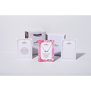 HALLMARK DIAMONDS So Special, So Loved Love Editorial Necklace Pendant in Sterling Silver with Diamonds